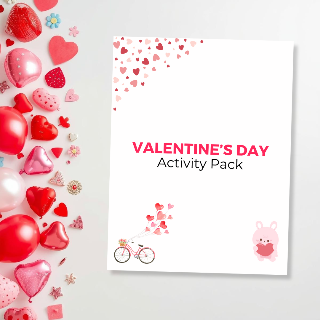 Valentine’s Day Activity Pack – Printables and More Club