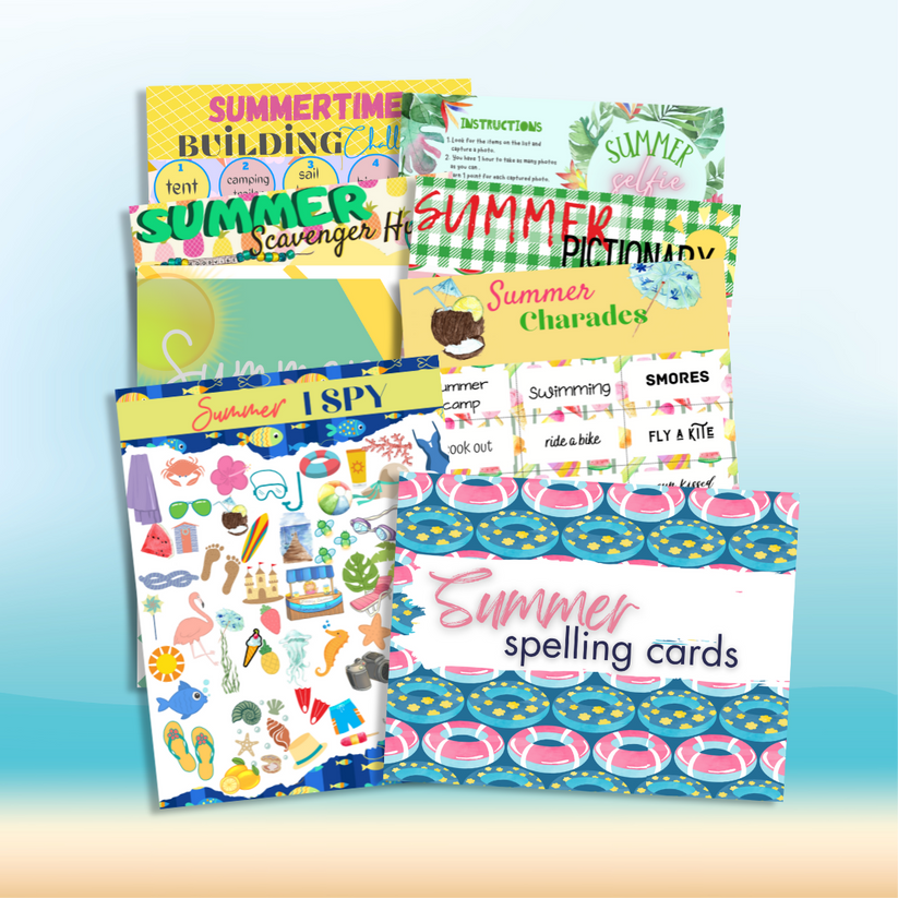 Summer Games Templates Bundle – Printables and More Club