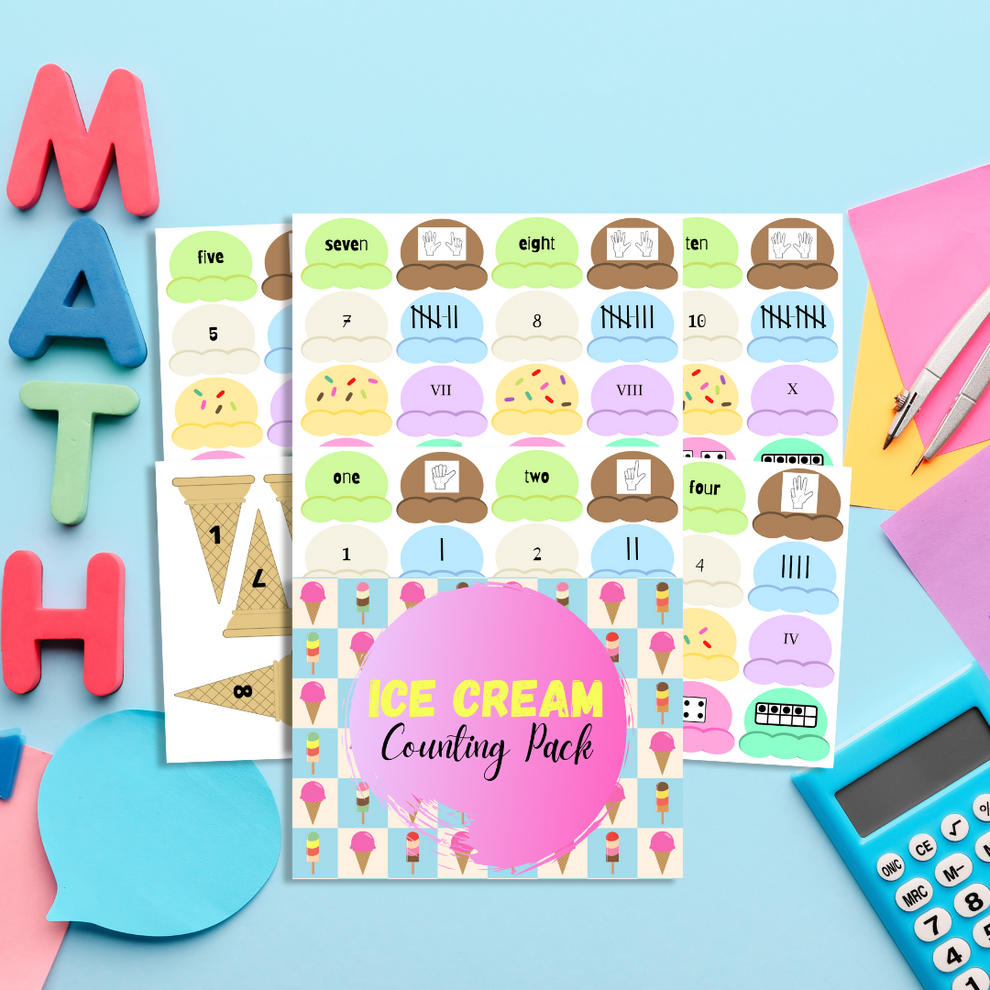 Kids Mathematics Templates Bundle – Printables and More Club