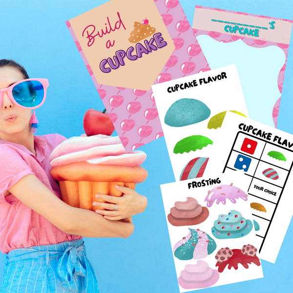 Build a Cupcake Game – Printables and More Club