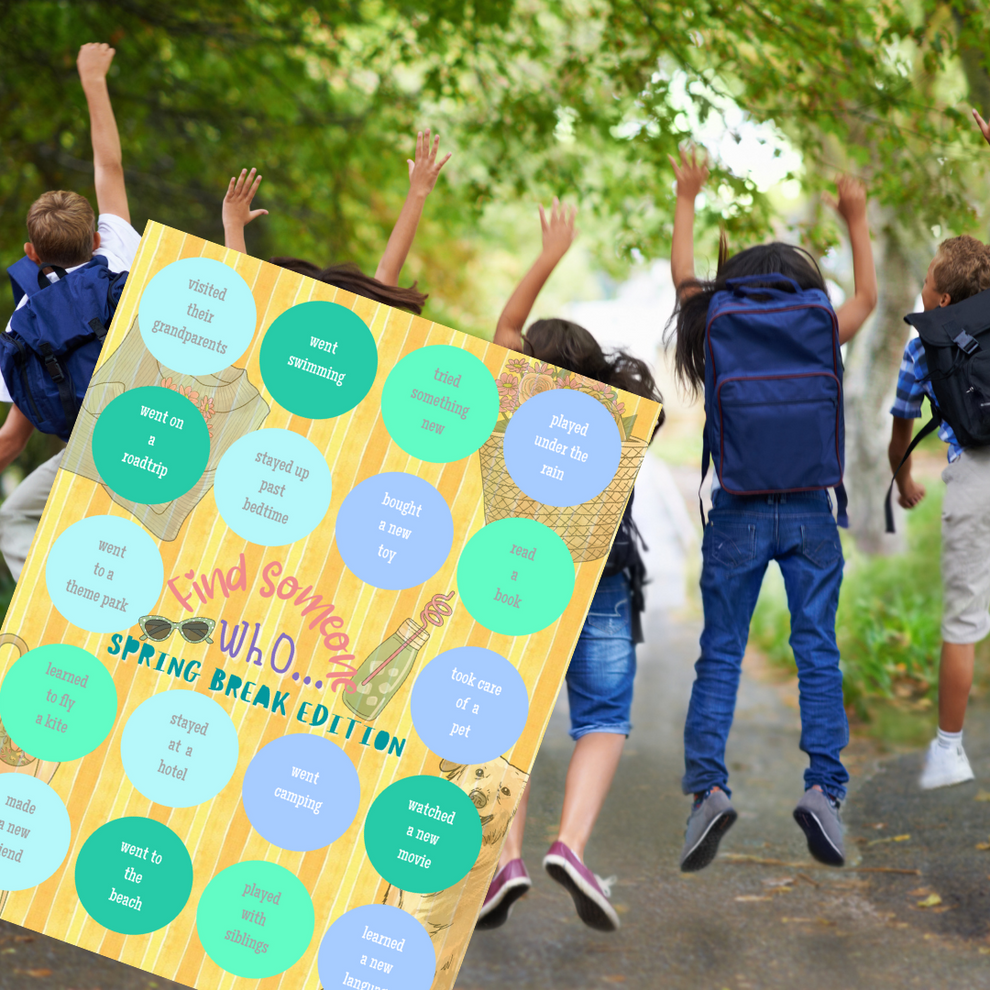 Find Someone Who... Spring Break Edition – Printables and More Club